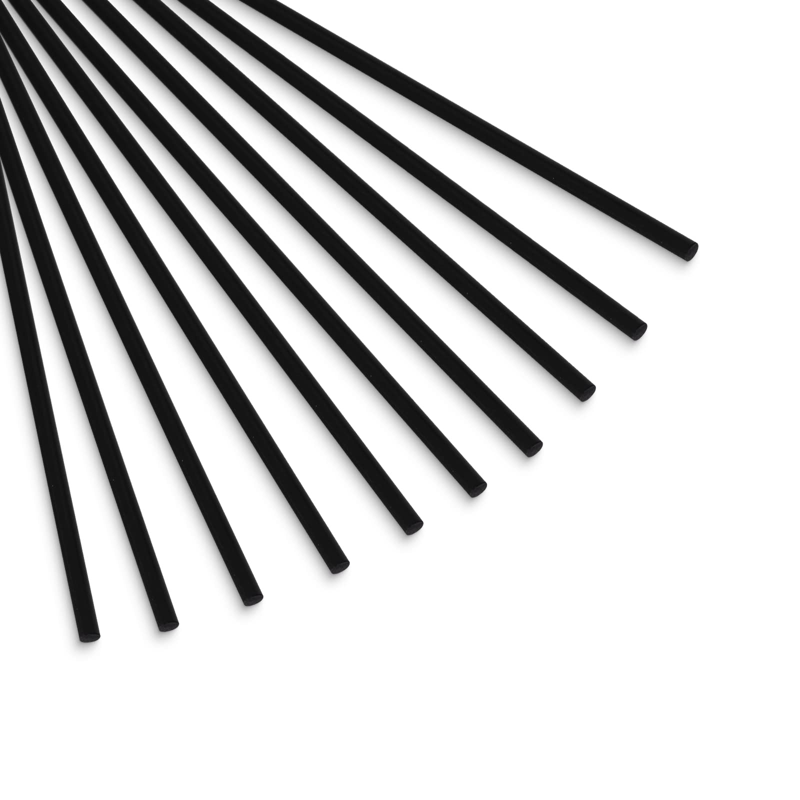 Snapklik.com : FAKILO Carbon Fiber Rod 3 X 420 MM - 100% Matte Carbon ...