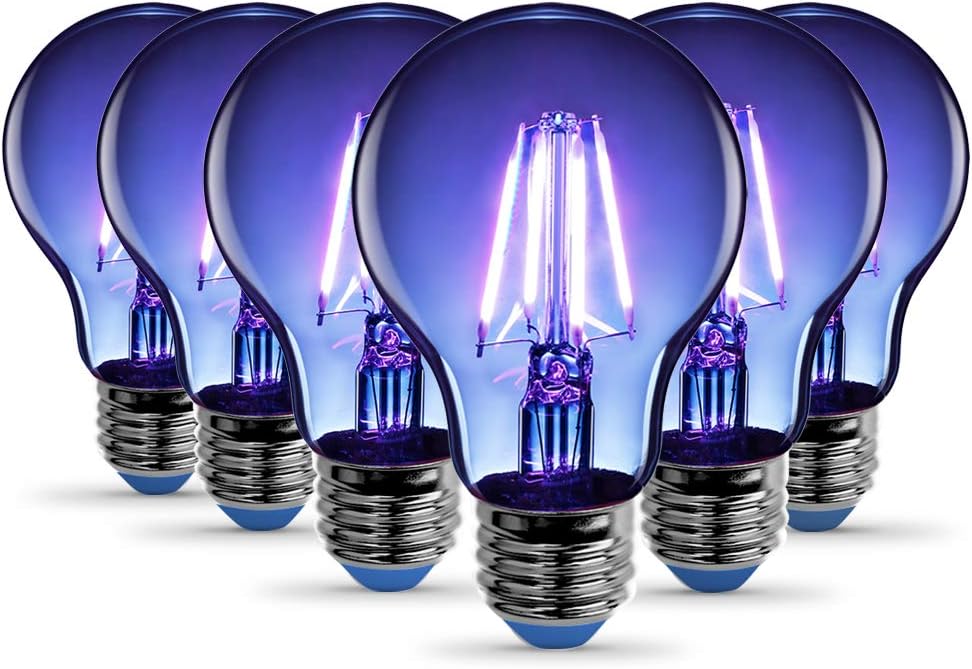 Feit Electric - Blue Filament LED 25W Equivalent Dimmable Clear Glass ...