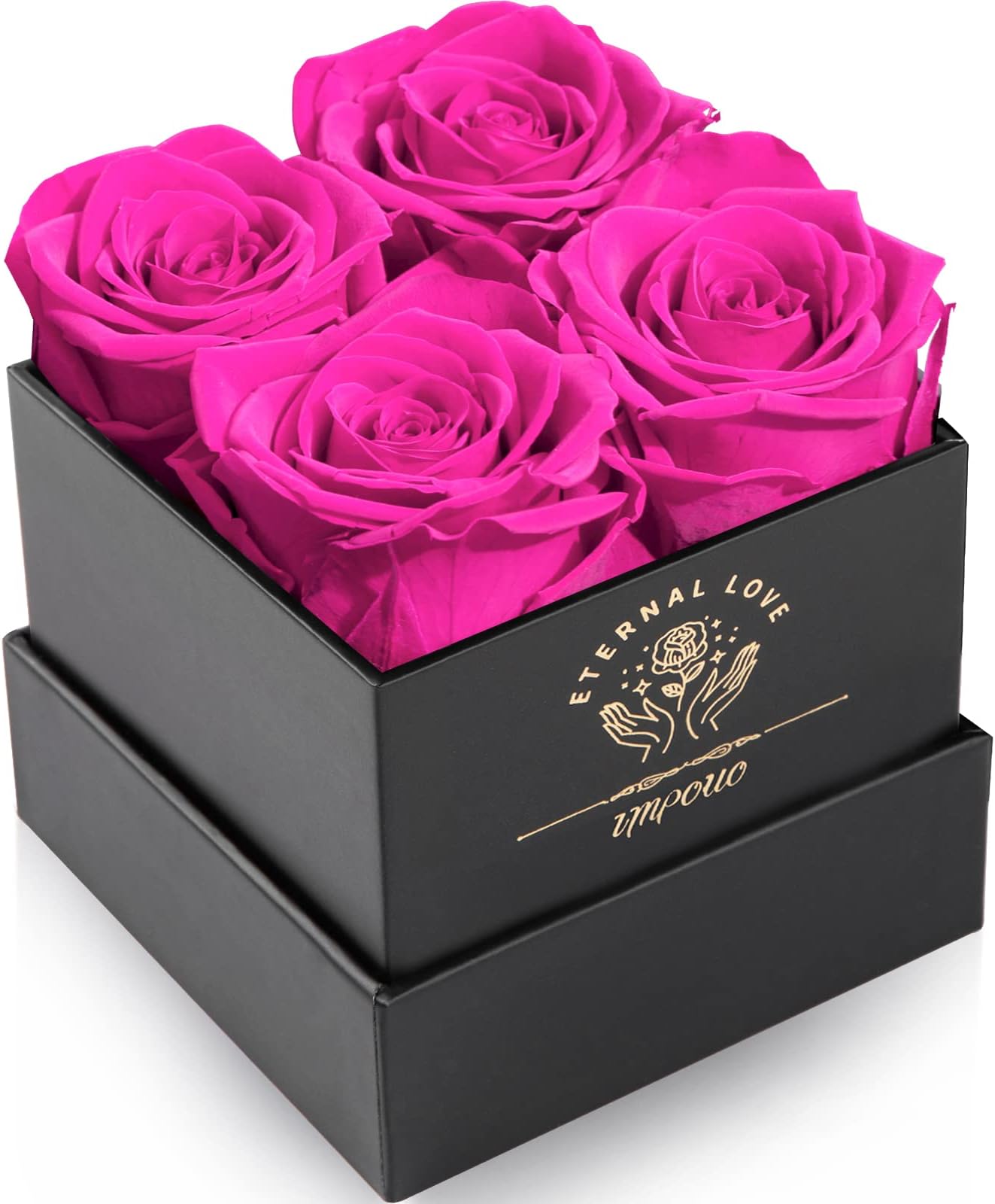 Amazon.com: Impouo Preserved Rose,Gifts for Her, Birthday Gifts for ...