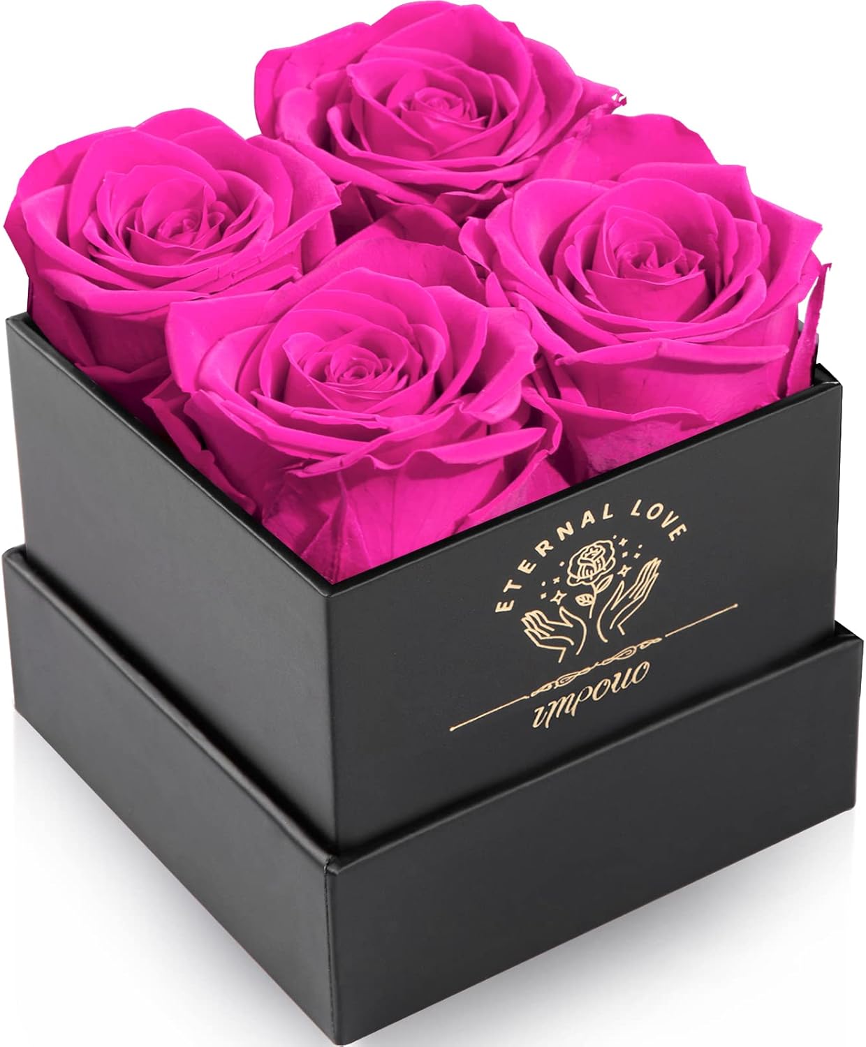 Amazon.com: Impouo Preserved Rose,Gifts for Her, Birthday Gifts for ...