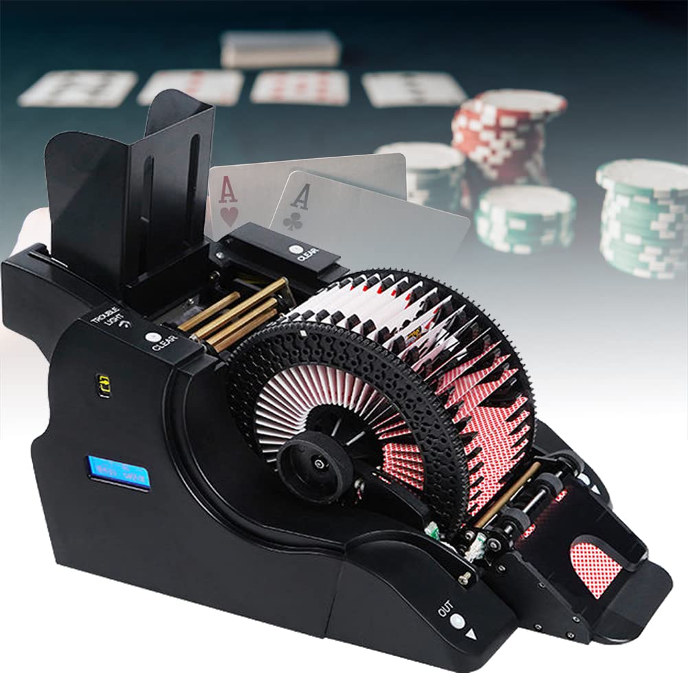 Amazon.com: 2 in 1 Fully Automatic Card Shuffler and Dealer ...