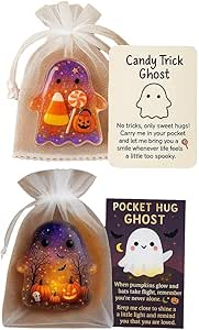 Amazon.com : WSRRDRECVHi Ghost Pocket Cards,Cute Pocket Comfort Ghosts ...