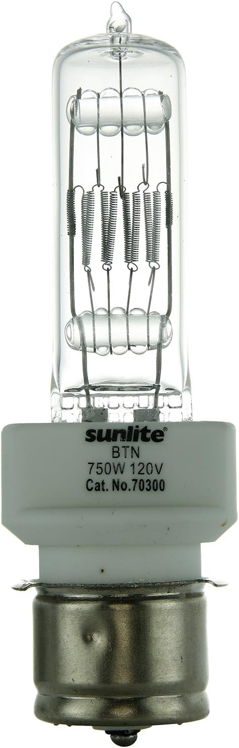 Sunlite BTN 750W/T7/120V/CL/P28s 750-watt 120-volt Medium Pre-focus ...