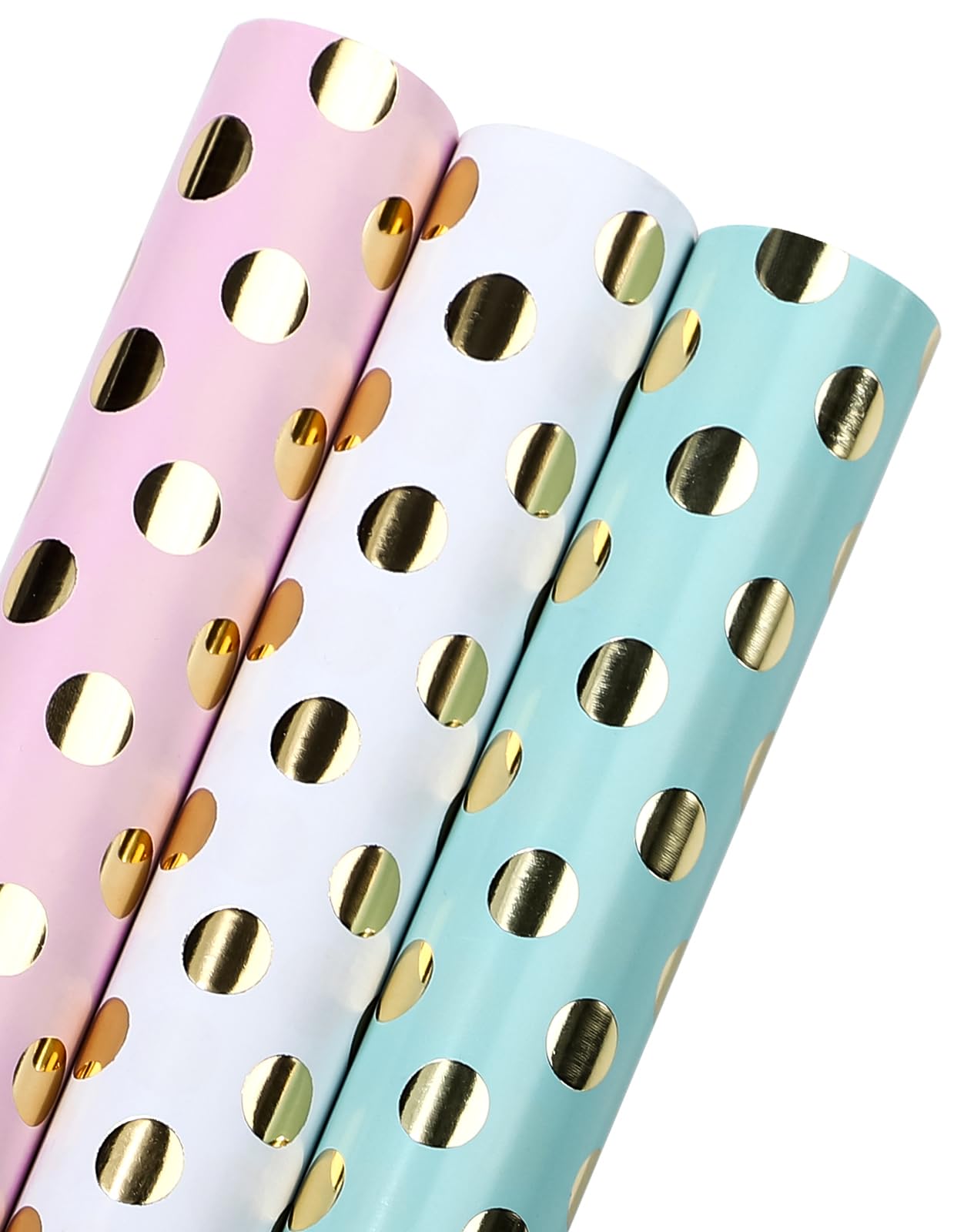 Amazon.com: WRAPAHOLIC Birthday Wrapping Paper Roll - Mini Roll - 3 ...