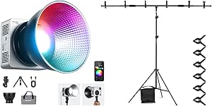 Amazon.com : NEEWER HB80C RGBWW LED Video Light with 100W PD Fast ...