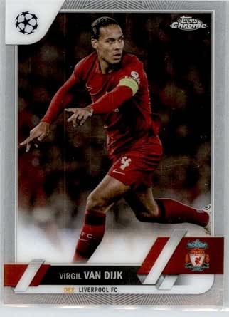 Amazon.com: 2022-23 TOPPS CHROME UEFA CLUB COMPETITIONS #130 VIRGIL VAN ...