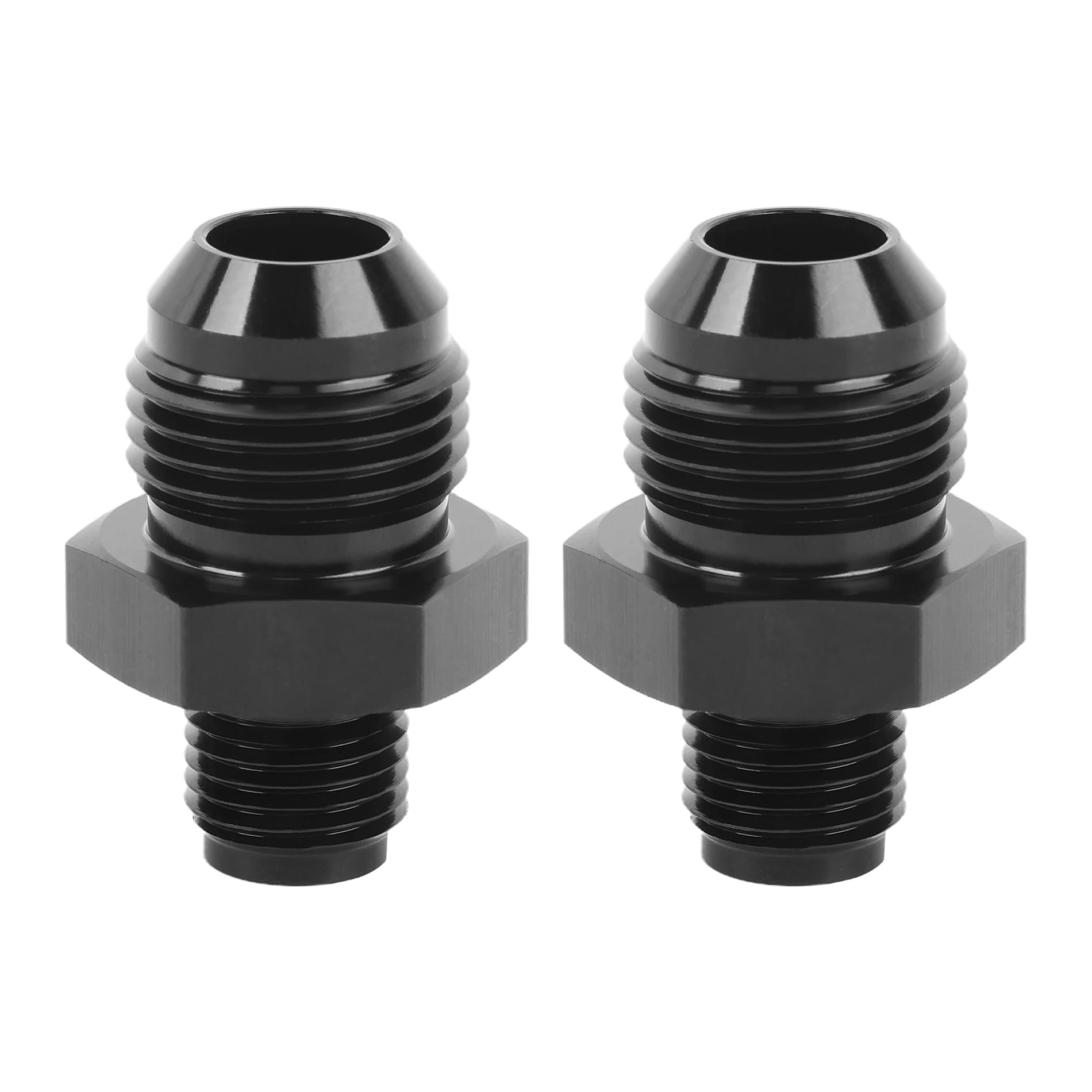 Snapklik.com : 8AN Male To 1/2x20 Inverted Flare Thread Fitting Adapter ...