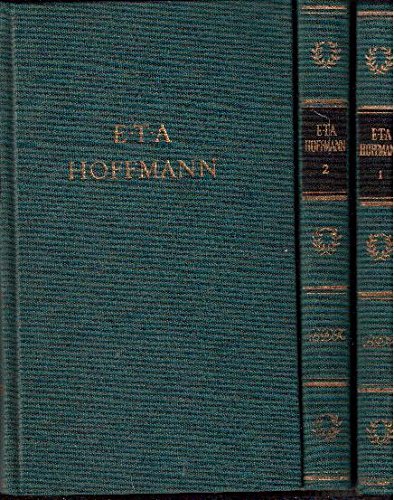E.T.A. Hoffmanns Werke in drei Bänden (Bibliothek Deutscher Klassiker) Aufbau : Amazon.de: Bücher
