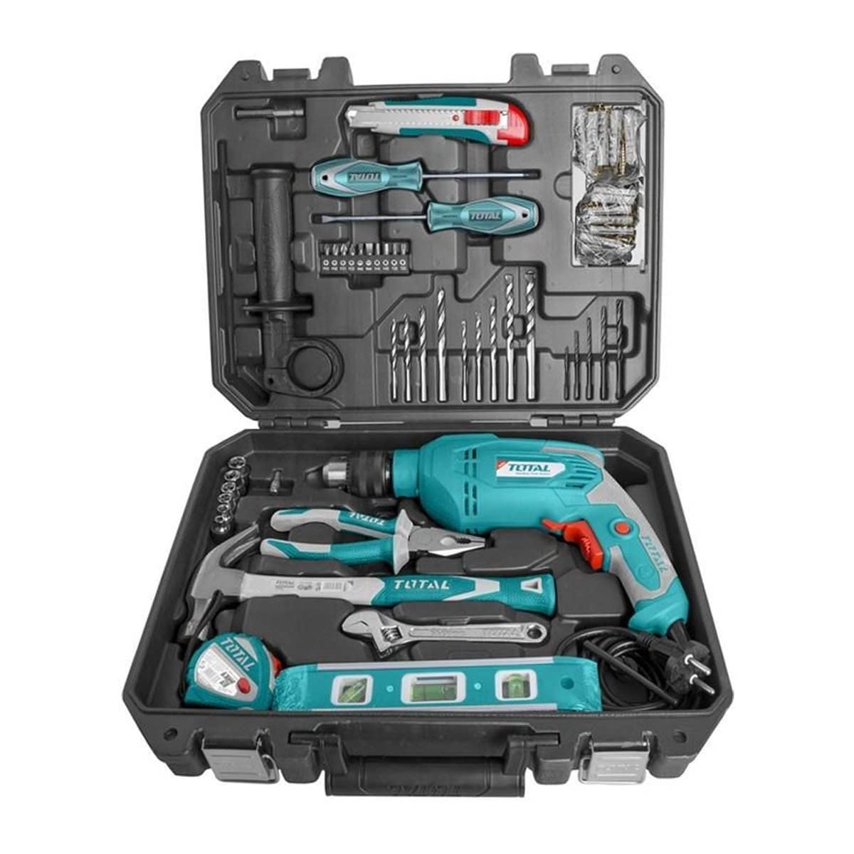 TOTAL Regular total tools pinch (13mm) set of 115 pieces: Buy Online at ...