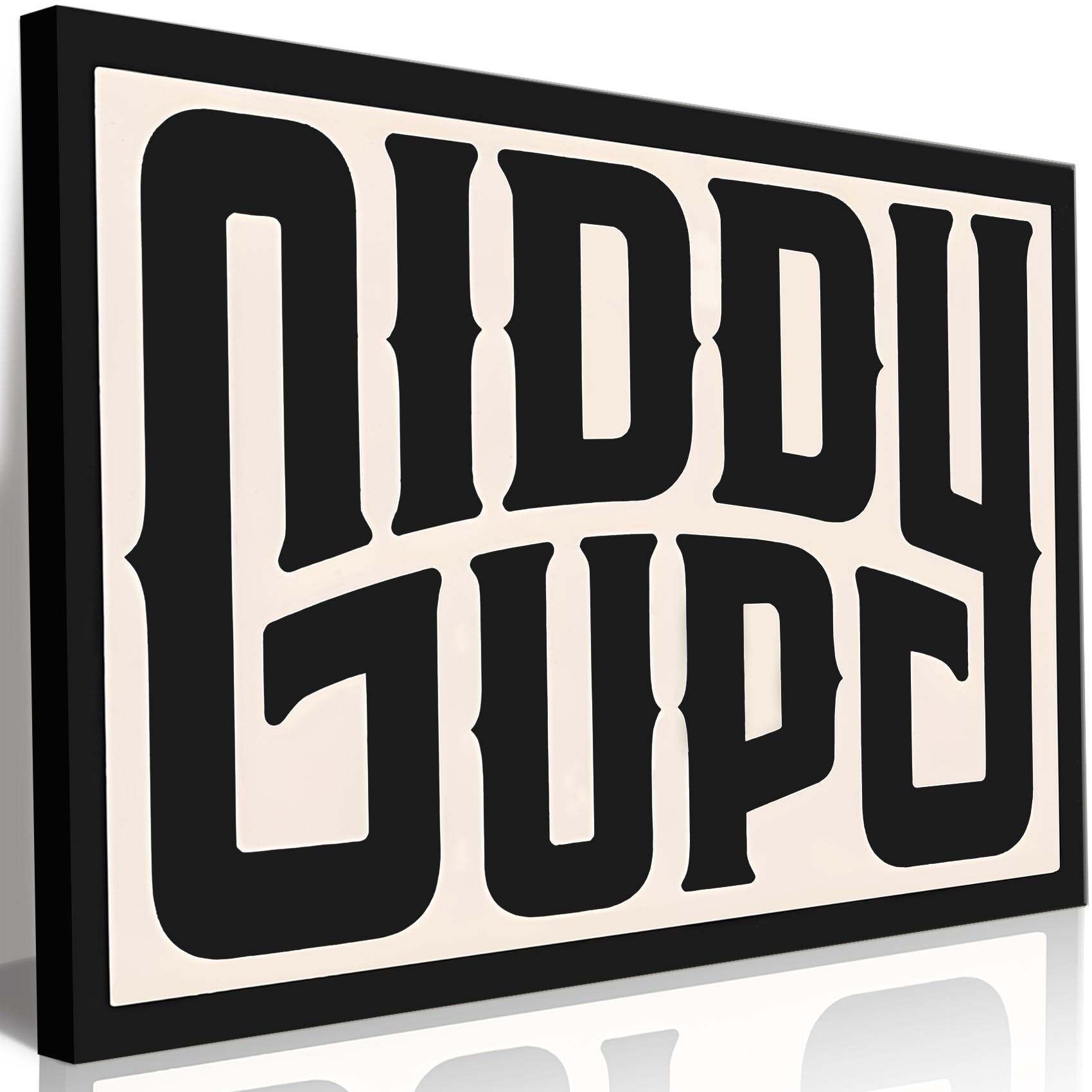 Framed Western Wall Art Vintage Southwestern Canvas Wall Decor Modern ...