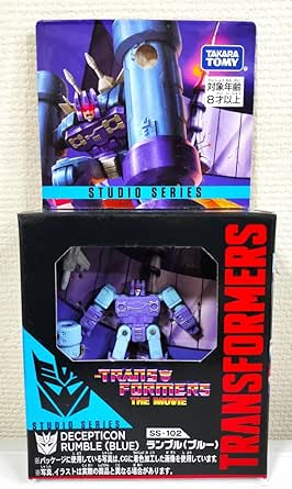 Amazon.co.jp: Transformers Studio Series SS-102 Rumble (Blue ...