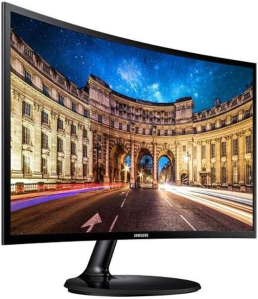 Monitor Samsung LED 23.5" Widescreen Curvo, Full HD, HDMI/VGA, FreeSync ...