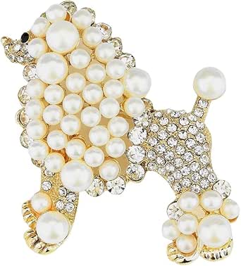 Amazon.com: Divine Nine Depot Sparkling Pretty Poodle Faux Pearl and ...