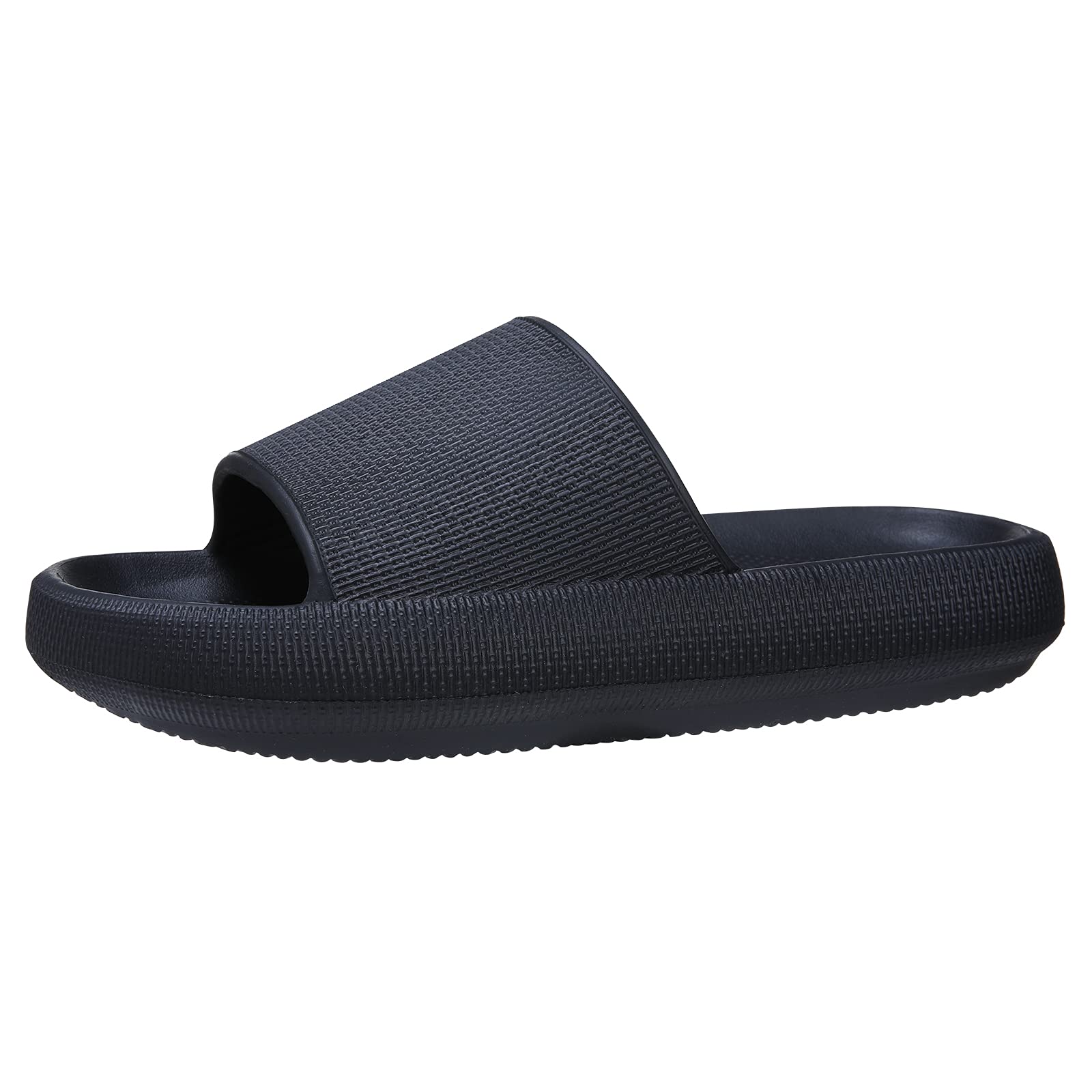 Evshine Pillow Sandals Slides for Women Men Squishy Platform Shower ...