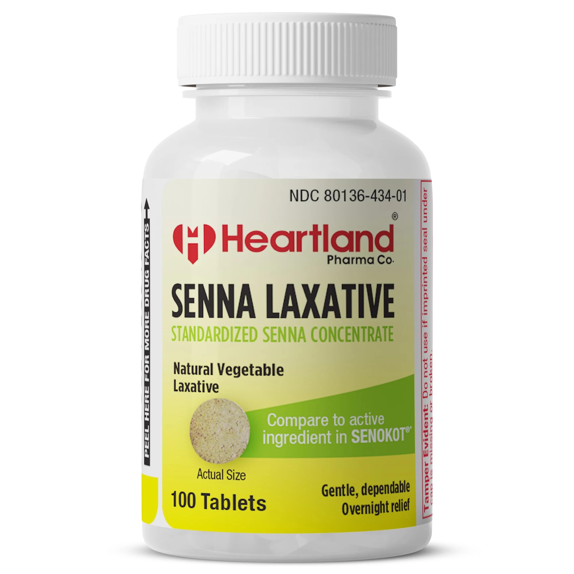 Amazon.com: Heartland Pharma Senna Natural Vegetable Sennoside Laxative ...