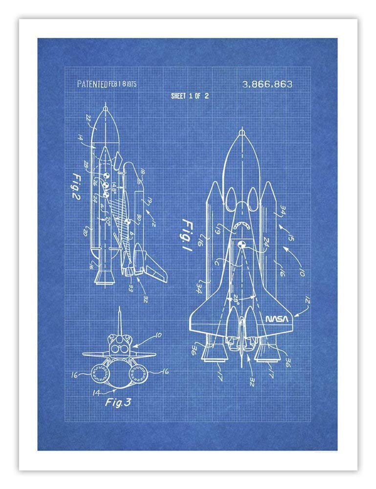 Space Shuttle Blueprint