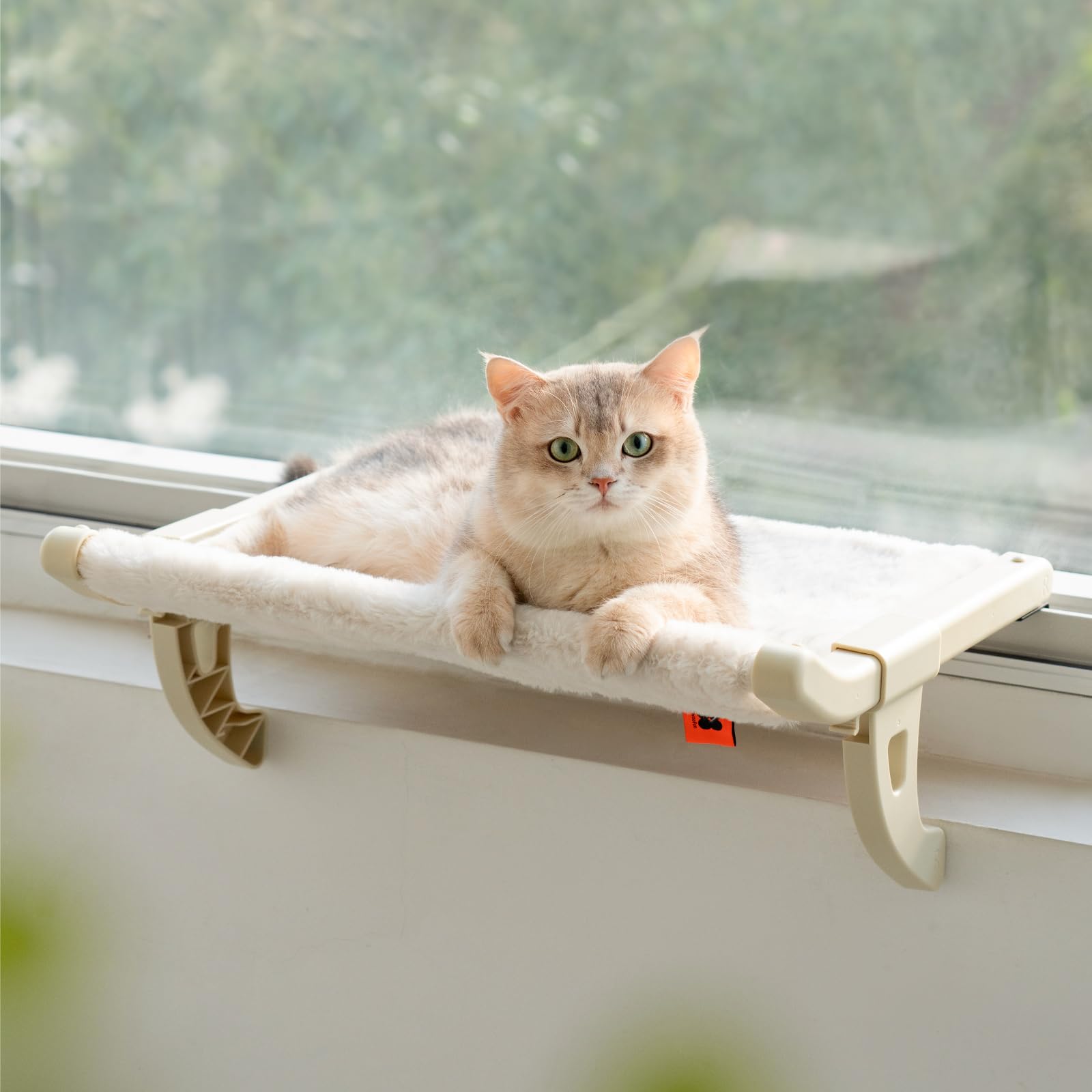Suction Cup Free Cat Bed Pinkunn 2 Set Cat Window Perch - Adjustable ...