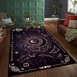 Amazon.com: Sun and Moon Rug Boho Area Rugs for Bedroom College Dorm ...