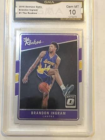 Amazon.com: 2016-17 Donruss Optic Basketball The Rookies #1 Brandon ...