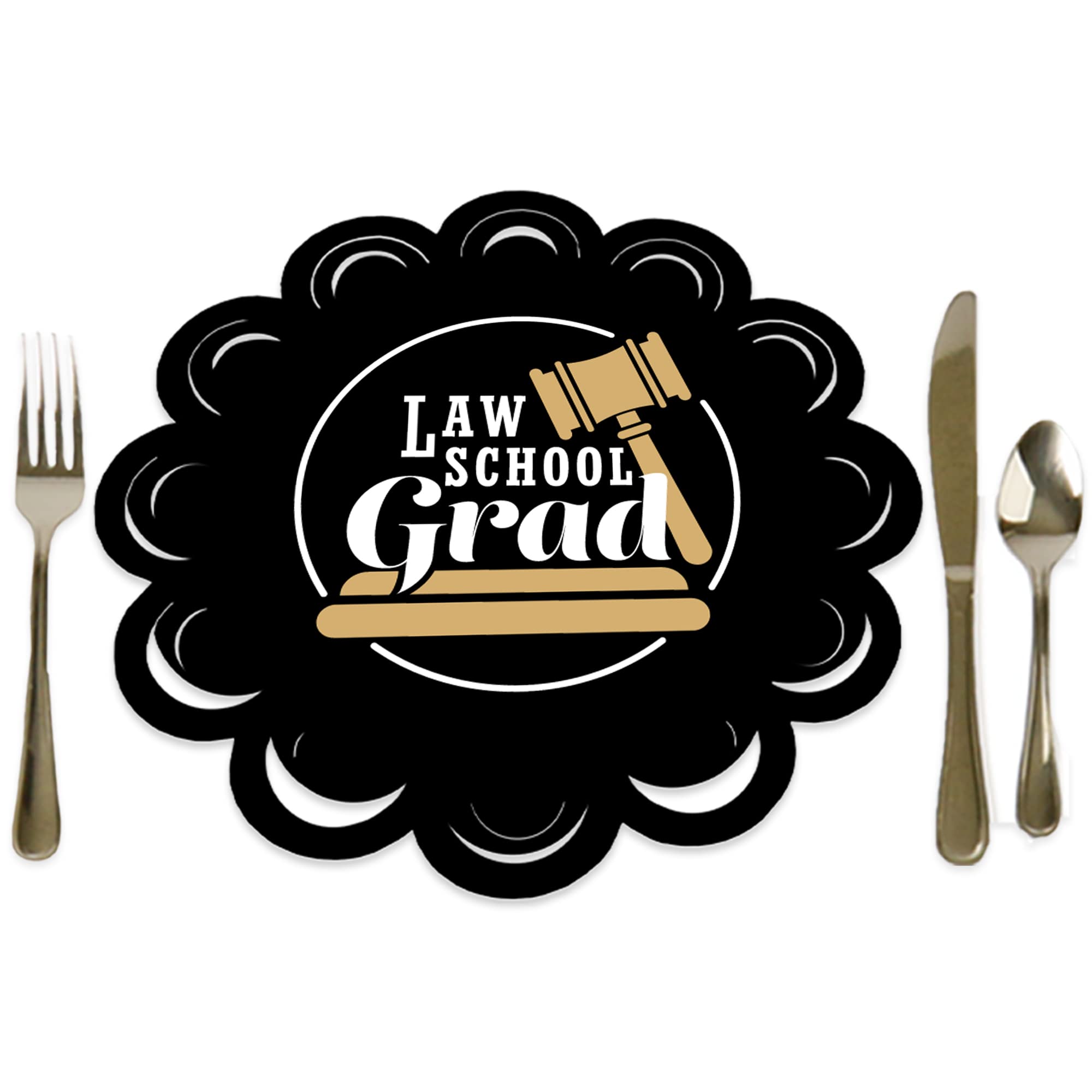 Amazon.com: Big Dot of Happiness Law School Grad - Future Lawyer ...