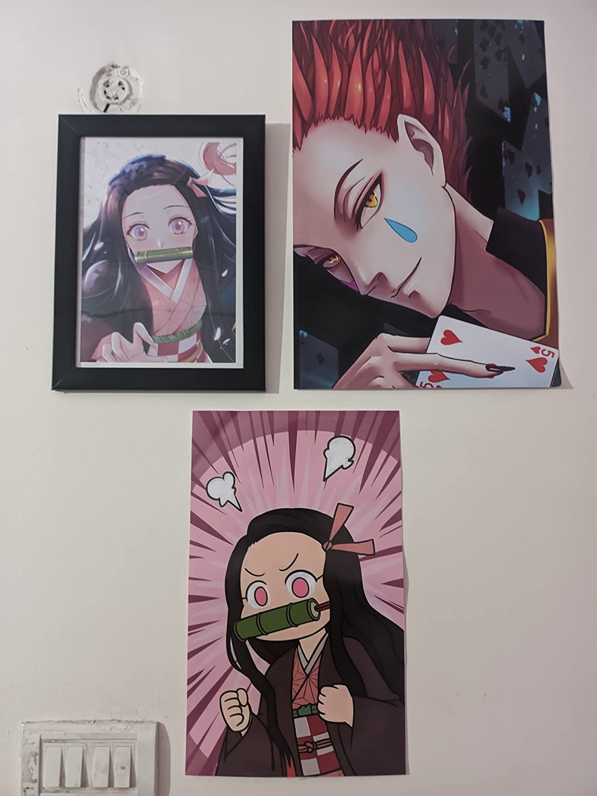 Hisoka Anime Wall Poster,Wall Frame Aesthetic For Girl Room Decor A3 ...