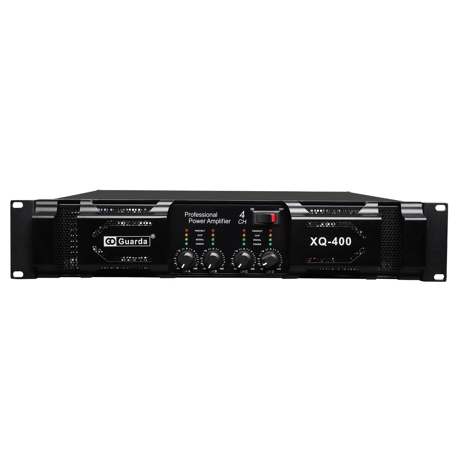 Amazon.com: Power amplifer, 4x800w 4 Channels (400W X4) : Musical ...