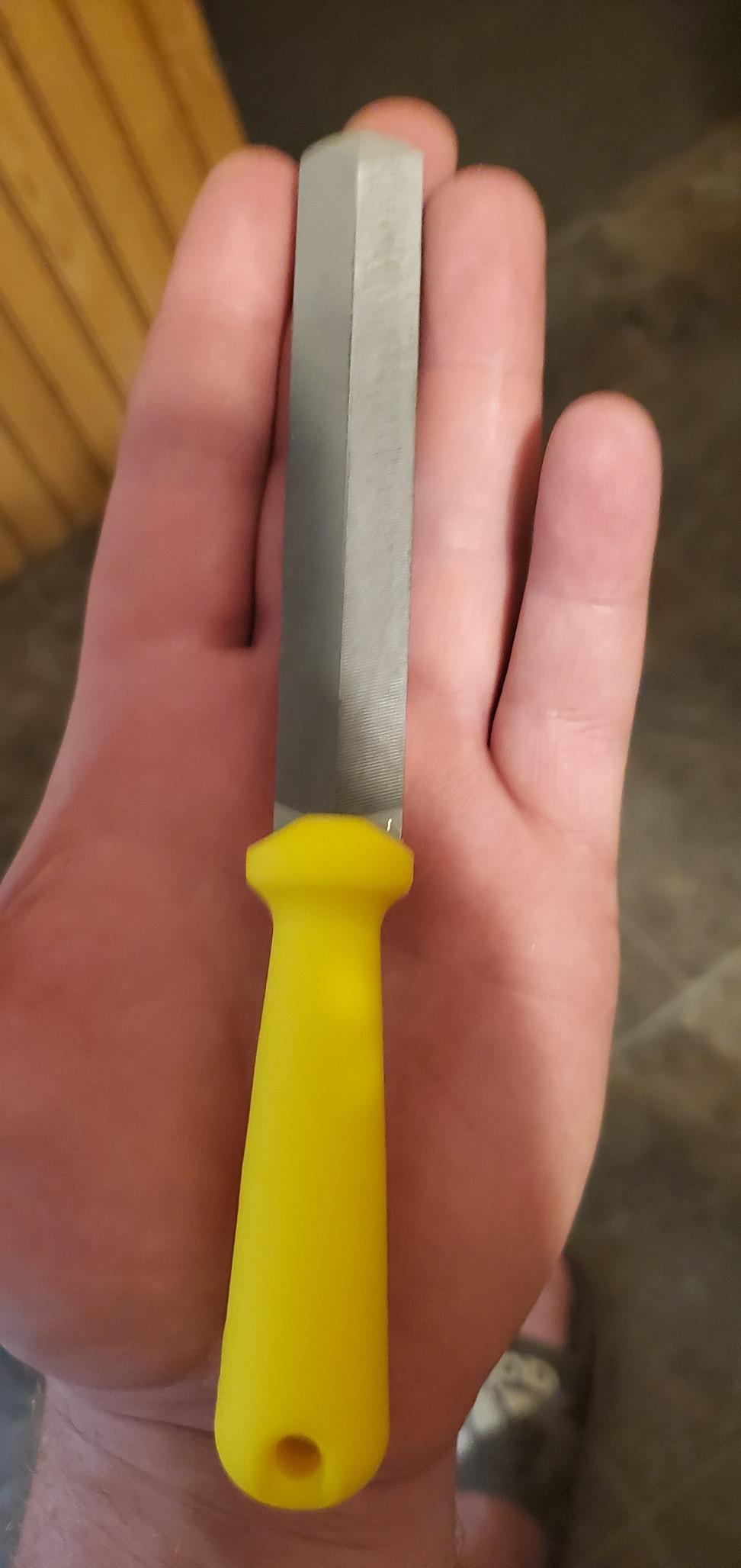 Amazon.com: LUHR JENSEN Original Hook File with Handle , Size 5 1/2 ...