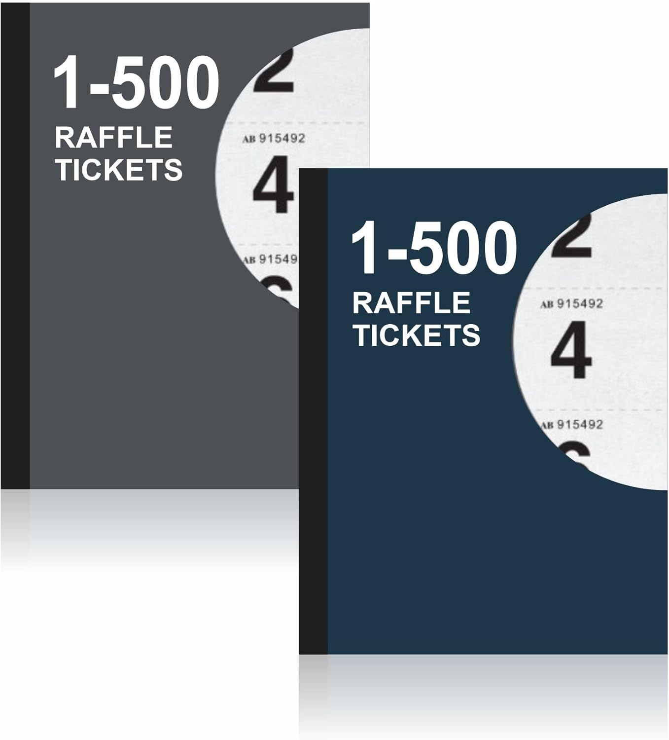 Raffle Tickets Cloakroom Jumbo Fun Events Bingo Lucky Draw Coloured ...