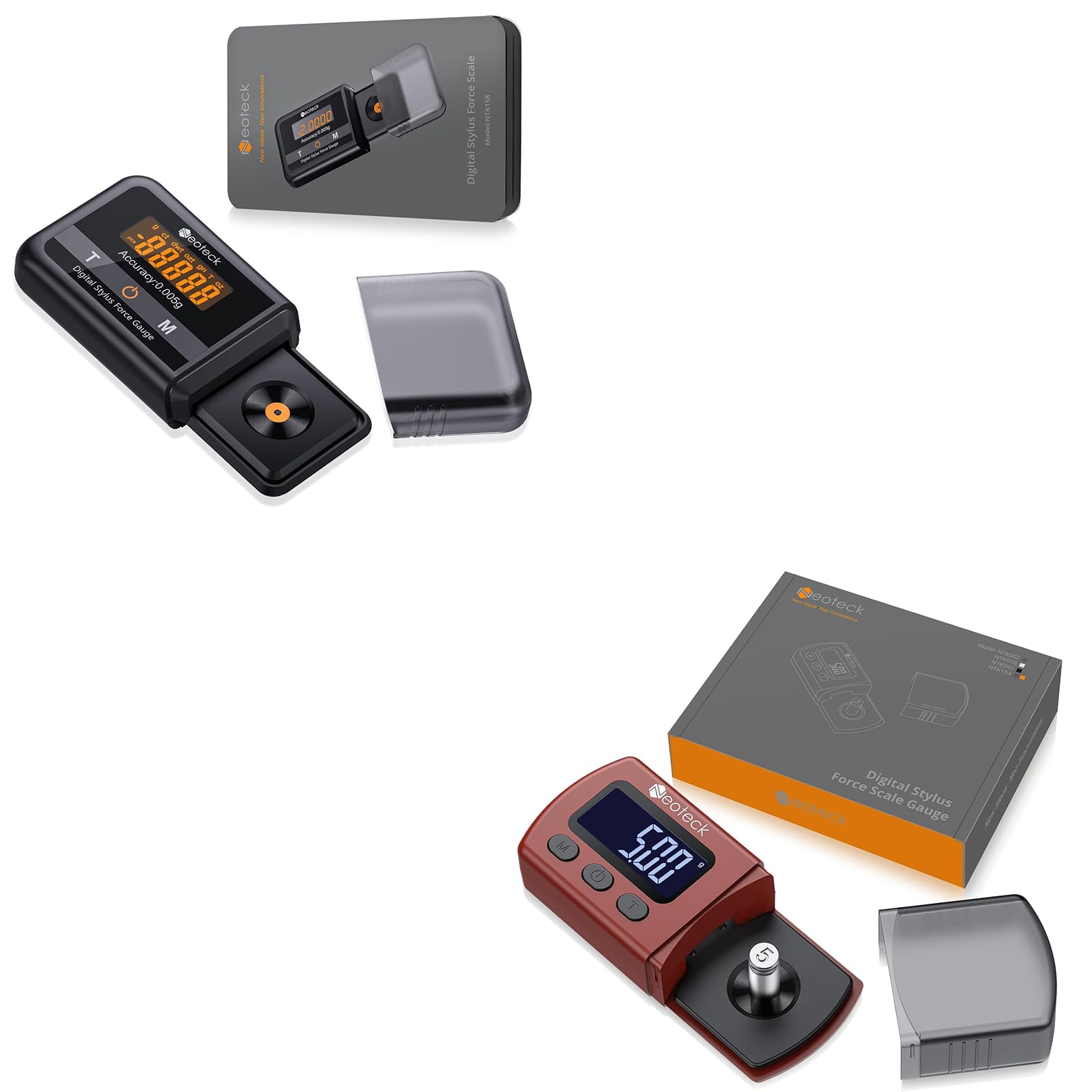 Amazon.com: Neoteck 0.005g/100g Turntable Stylus Force Scale + Vintage ...