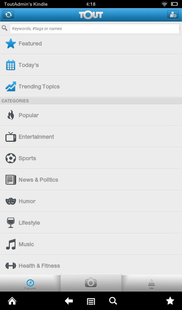 Tout - App on Amazon Appstore