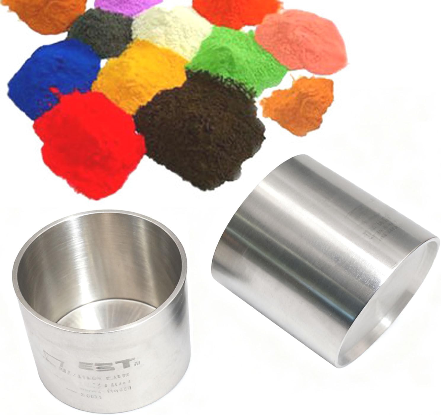 Stainless Steel Powder Density Tester, 100ml Lab Measuring Cup, Natural ...