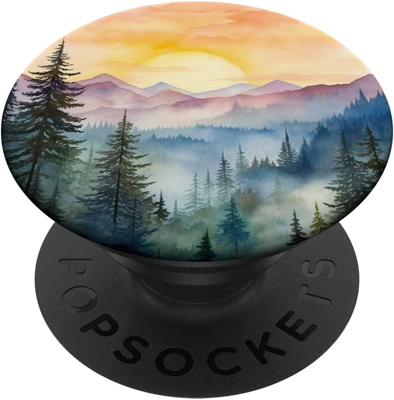 Amazon.com: Mountains Wilderness Forest Hiking Pine Tree Nature ...