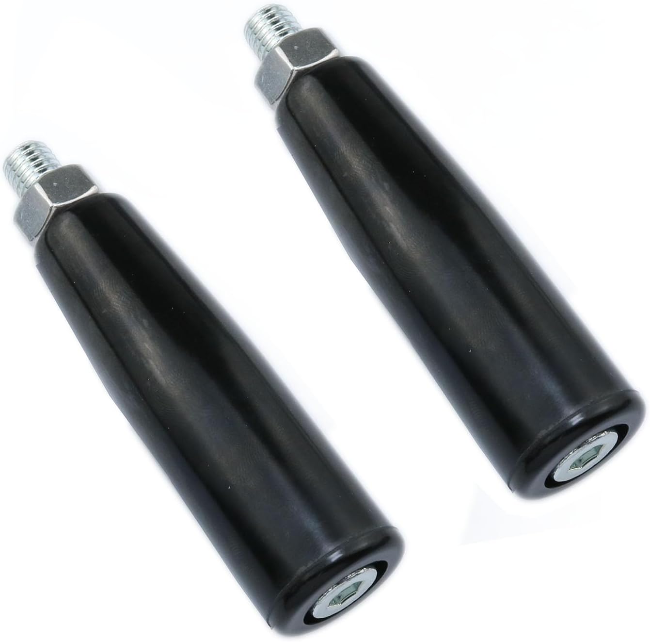 uxcell Clamping Handles Screw Knobs Handle M10 Threaded Plastic Metal ...