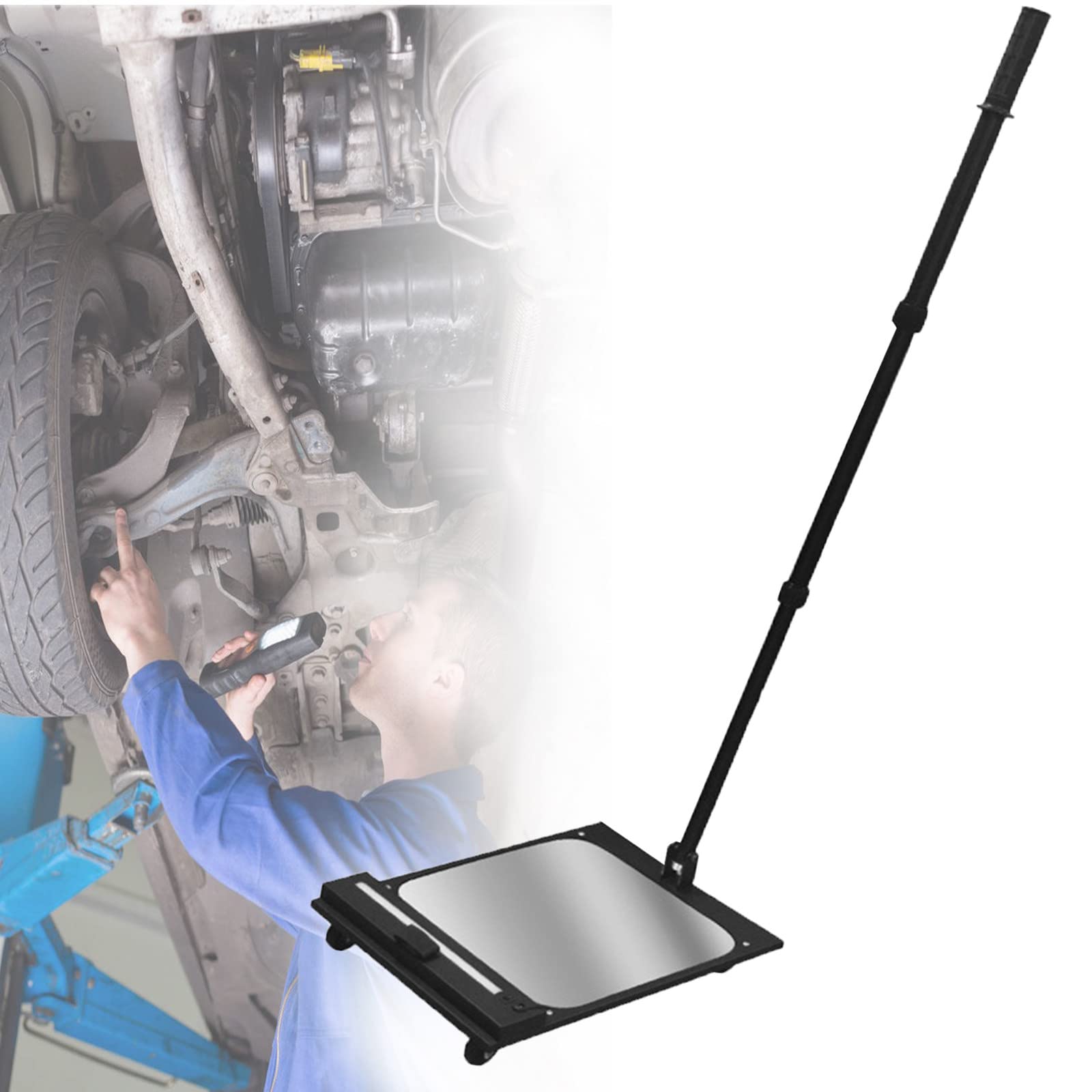 Vehicle Inspection Mirror Under Vehicle Inspection Mirror 30cm Diameter ...