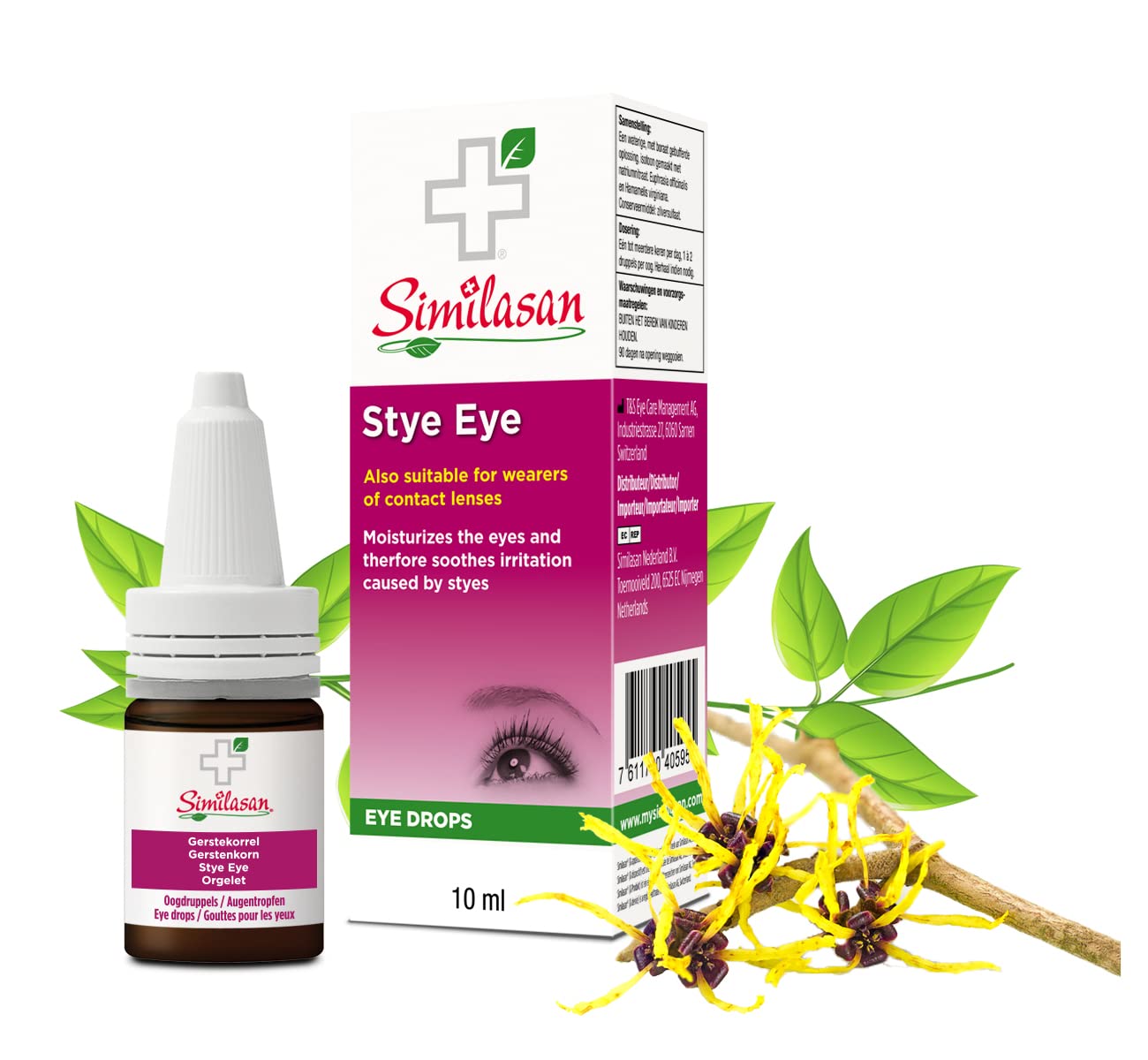 Buy Similasan Eye Drops for Stye Eyes 10 ml - Moisturizes The Eyes and ...