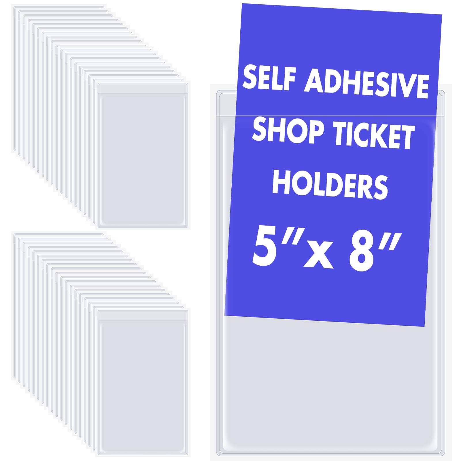 Vinyl Work Order Holder Shop Ticket Holders Staples Clear Job Ticket
