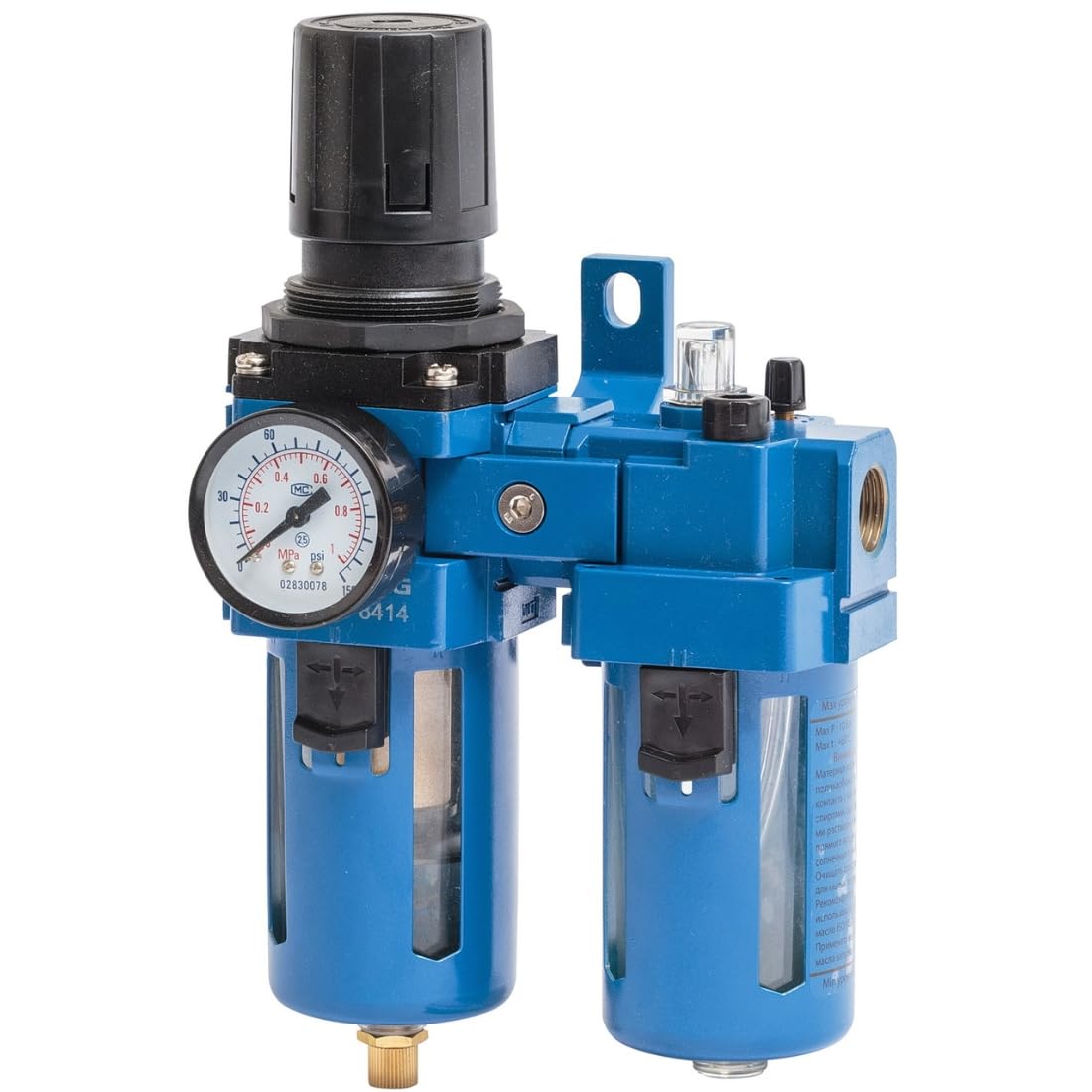 NORDBERG Filter regulator lubricator 1/2″ NP8414, Micron brass filter ...