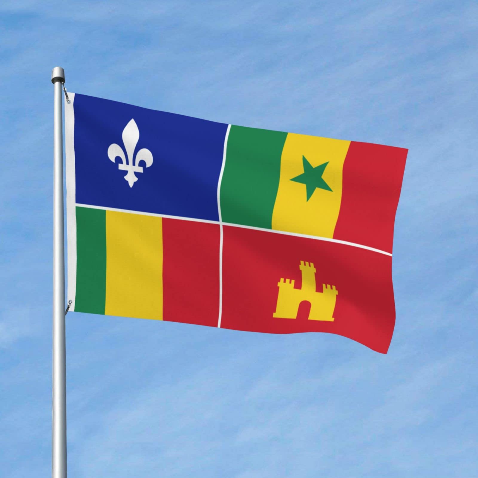 Creole Flag Wallpaper