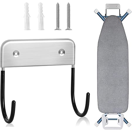 Amazon.com: DOITOOL Ironing Board Hook, Ironing Board Hanger, Wall ...