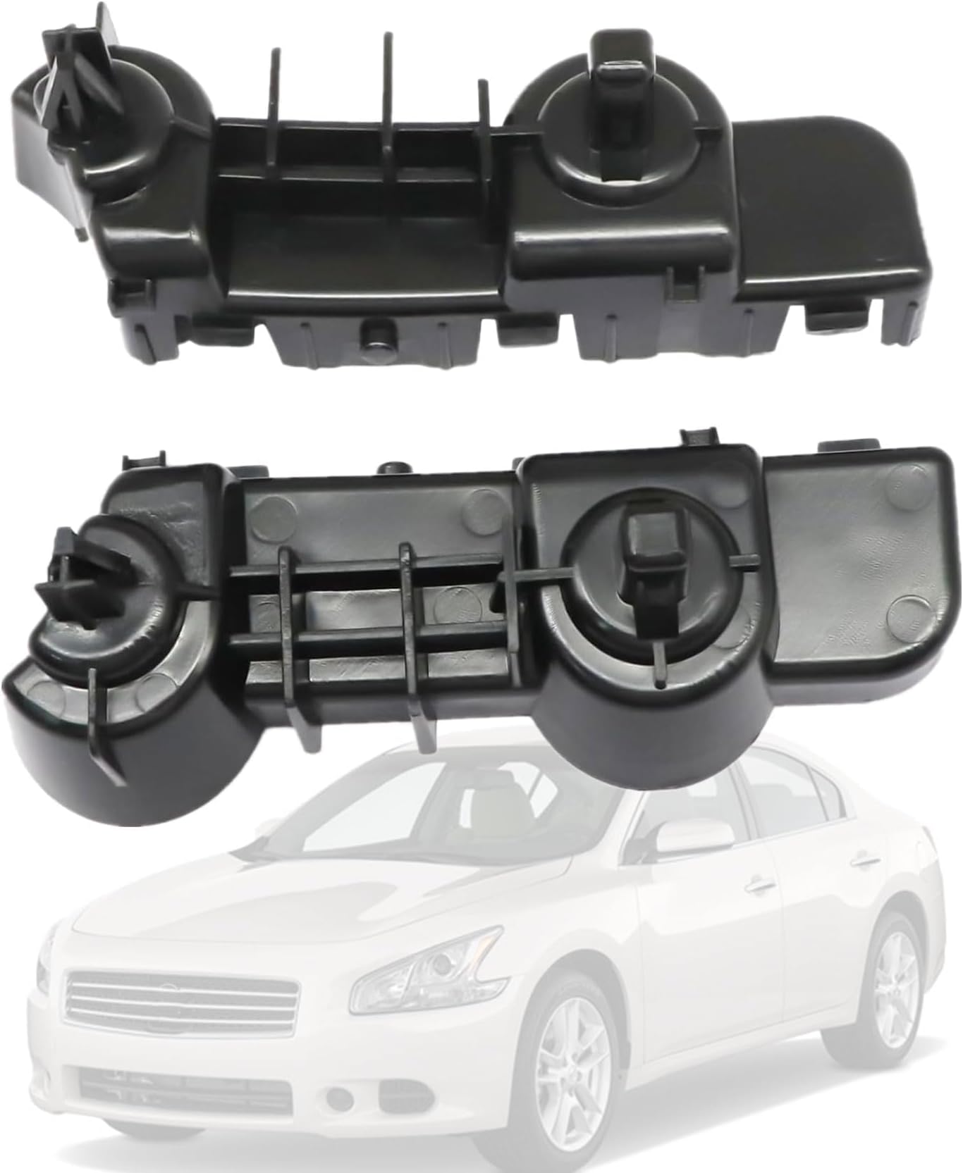 Amazon.com: Priprilod Front Bumper Brackets Left+Right Side Compatible ...