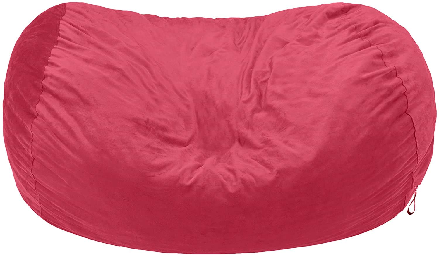 Amazon Basics Memory Foam Filled Bean Bag Lounger with Microfiber Cover ...