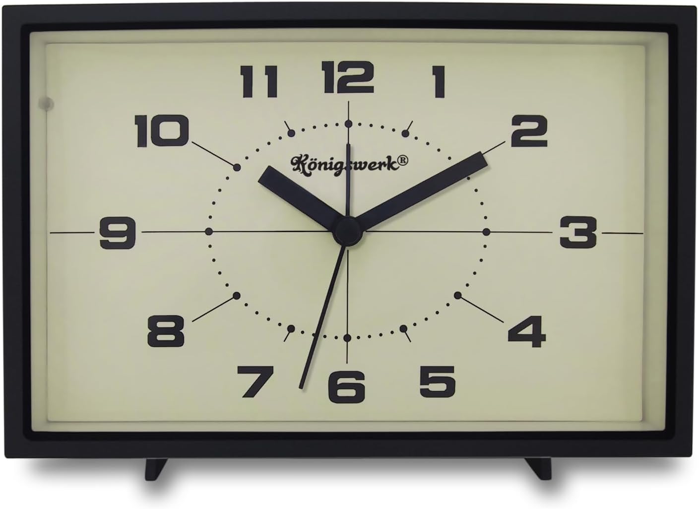 Amazon.com: Kikkerland AC22 Clap-On Cube Alarm Clock, Light Wood : Home ...