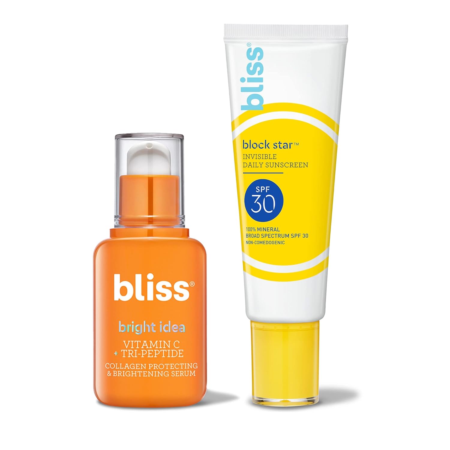Amazon.com: Bliss Brighten & Block | Vitamin C Serum & Block Star ...