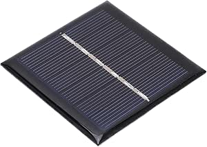 Amazon.com: Portable 0.6W 3V Polysilicon Solar Panel Level A Solar ...