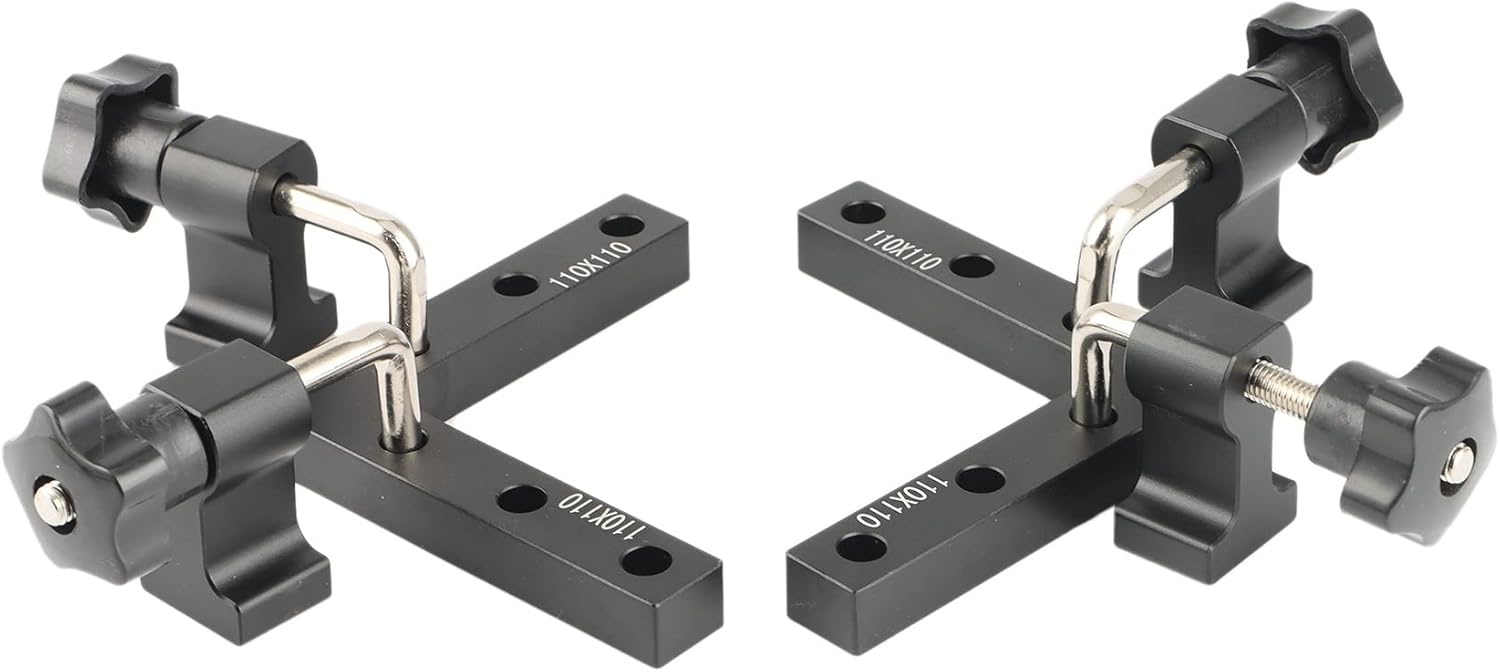 FURLOU 90 Degree Positioning Squares Right Angle Clamps Fixing Clamp ...