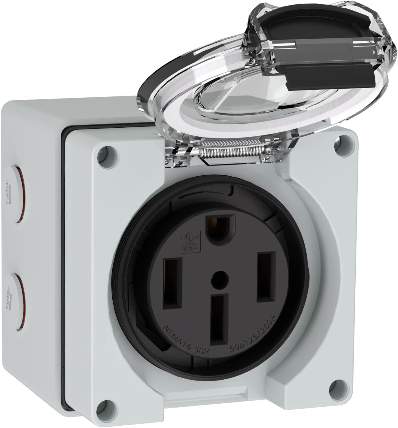 Leviton 5462-IG 20 amperios, 250 voltios, grado industrial resistente ...