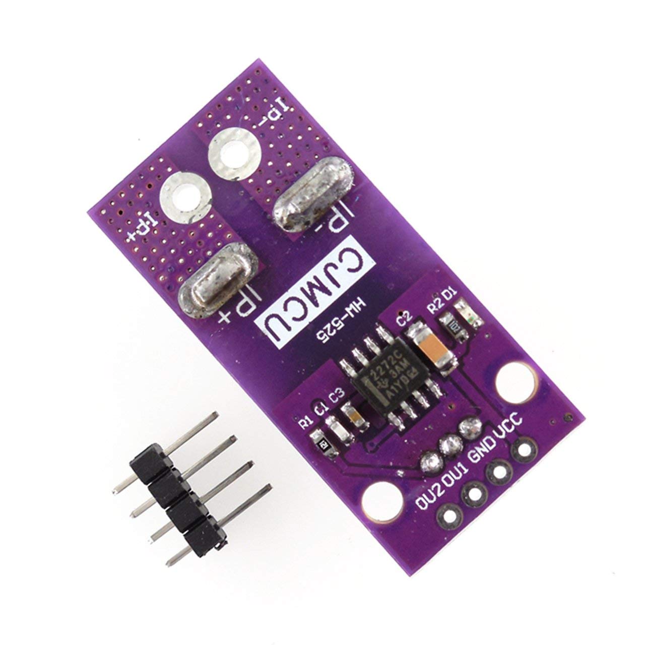 Buy Liobaba HW-525 ACS758LCB Linear Current Sensor Hall Current Module ...