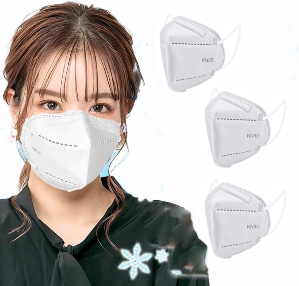 Adult disposable 5-layer mask, 100 pieces, air pollution protective ...