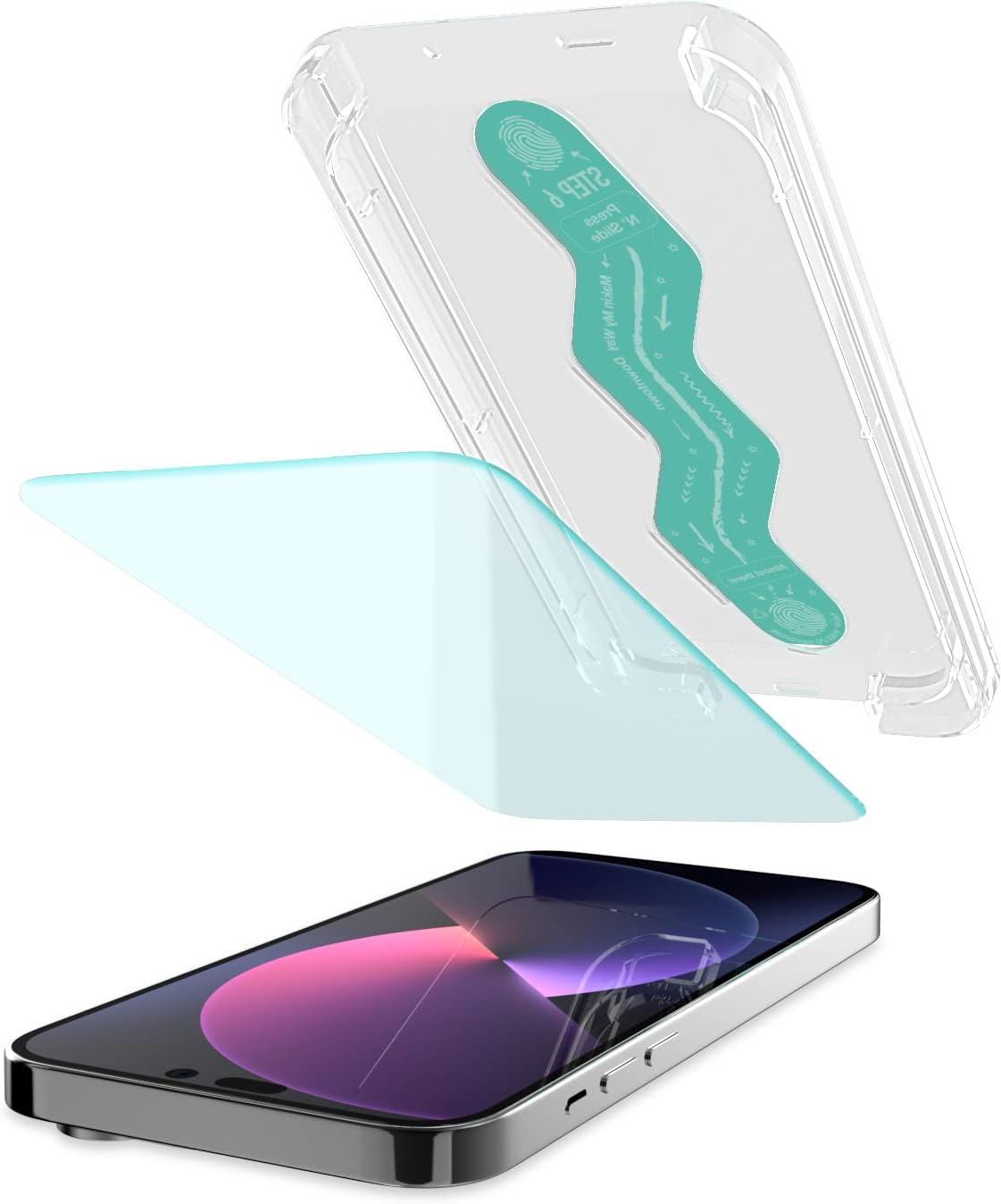 Amazon.com: Smartish 2-Pack Tempered Glass Screen Protector for iPhone ...