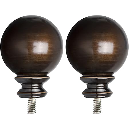 Amazon.com: KAMANINA Square Replacement Finials for 1 and 7/8 Inch ...